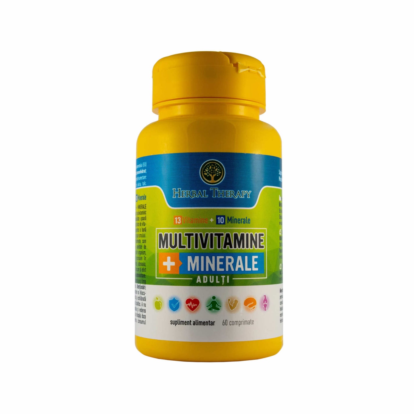 Multivitamine + Minerale pentru Adulți, 60 comprimate – RO - Herbal Therapy